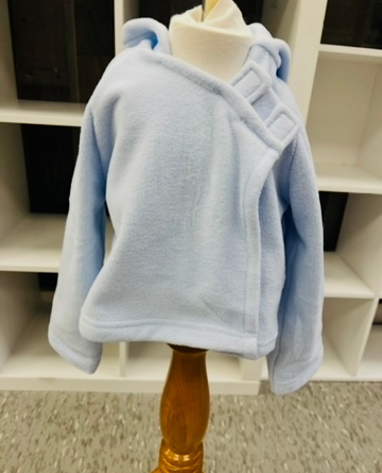 Blue Fleece Coat – Classic Southern Smocks